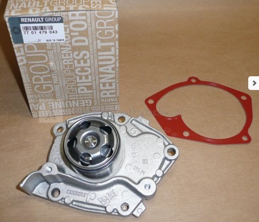 vodní čerpadlo renault,7701479043,original :: auto-francie.cz