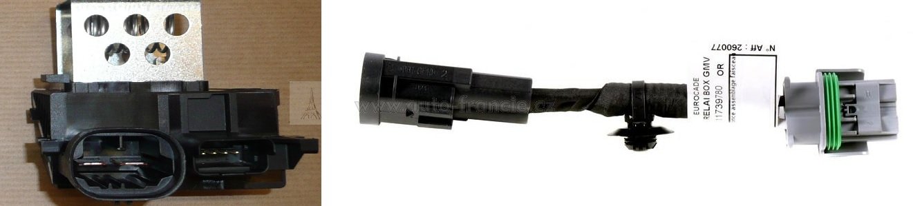 ODPOR VENTILÁTORU citroen,peugeot originální díl,9673999880 :: auto ...