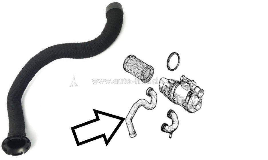 hadice sání renault 1.2 d7f ,7700109905,1626900qac :: auto-francie.cz